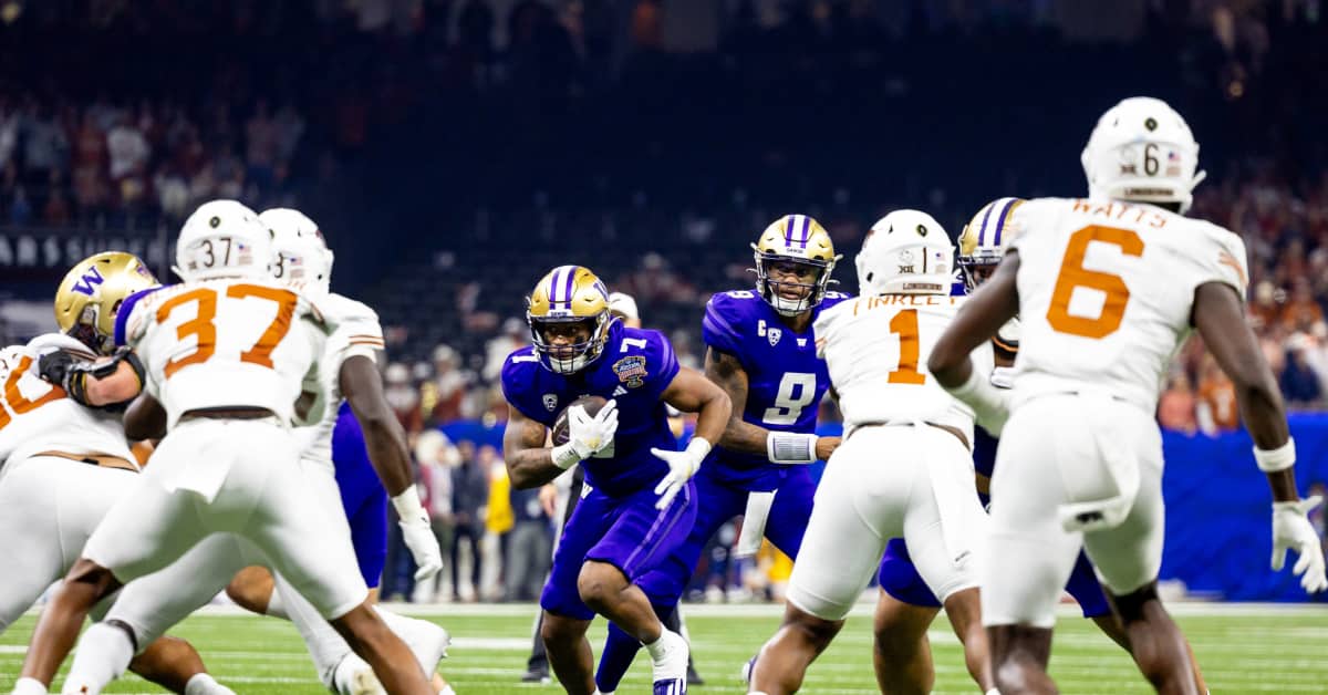 Texas vs Washington 3rd Quarter: College Football Playoff Sugar Bowl ...