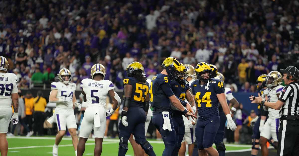 Michigan vs Washington College Football Playoff National Championship ...