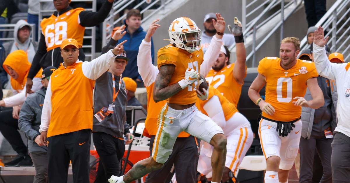 Jalin Hyatt, Tennessee 2023 NFL Draft Profile - College Football News ...