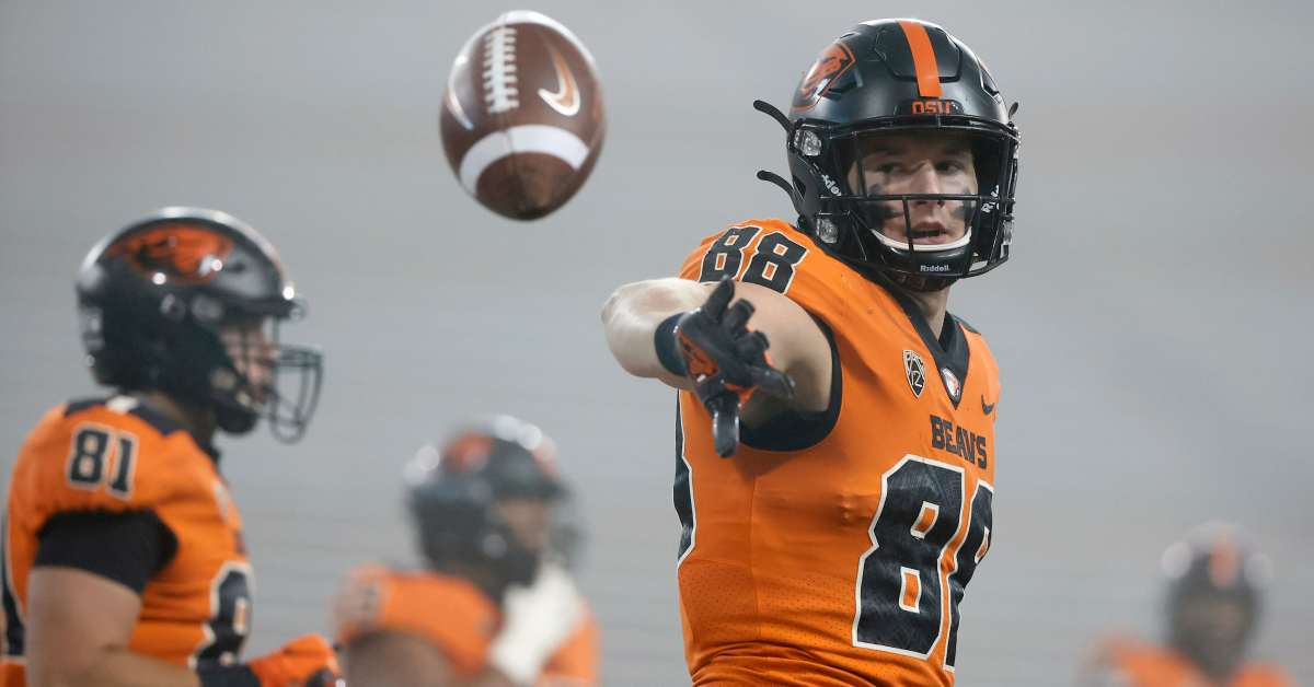 Luke Musgrave, Oregon State 2023 NFL Draft Profile - College Football ...
