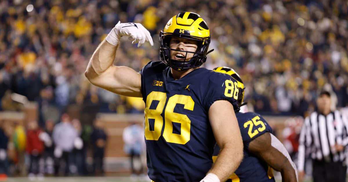 Luke Schoonmaker, Michigan 2023 NFL Draft Profile - College Football ...