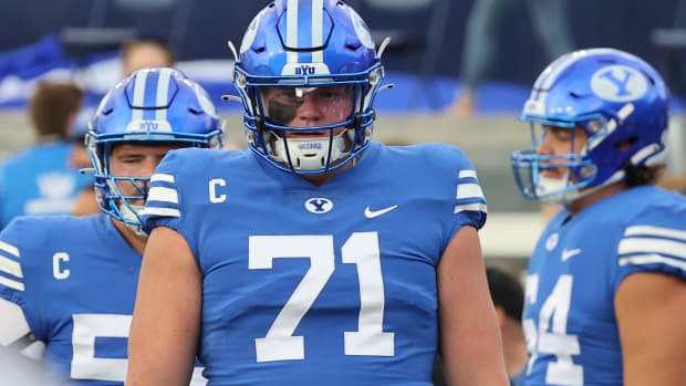 Blake Freeland, BYU 2023 NFL Draft Profile - College Football News ...