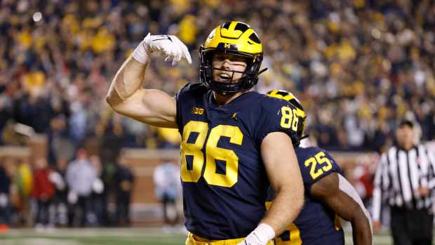 Luke Schoonmaker, Michigan 2023 NFL Draft Profile - College Football ...