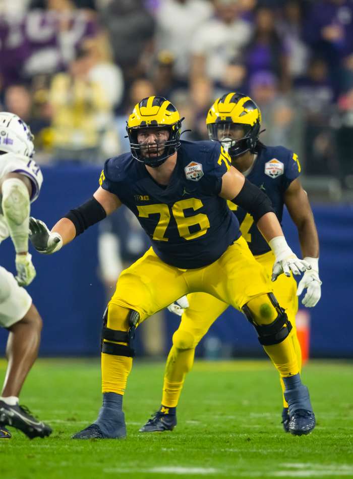 Ryan Hayes, Michigan 2023 NFL Draft Profile - College Football News ...