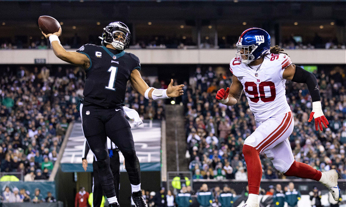New York Giants at Philadelphia Eagles NFL Playoffs Divisional Round ...