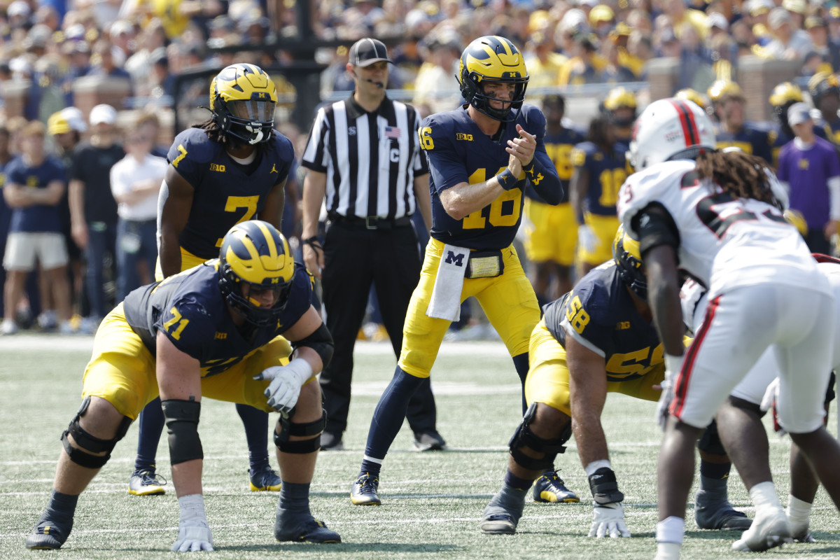 Sherrone Moore Announces Michigan QB Change For USC Game - College ...