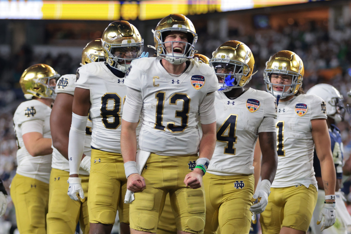 Bowl Grades for Notre Dame, UConn, and Washington State: How Did They ...