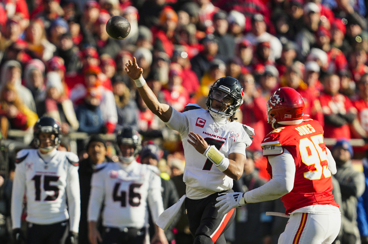 Houston Texans vs. Kansas City Chiefs: Playoff Prediction and Betting Lines - College Football ...